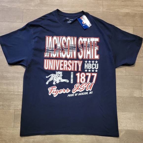 Champion | Shirts | Jackson State University Tshirt Nwt 259 | Poshmark